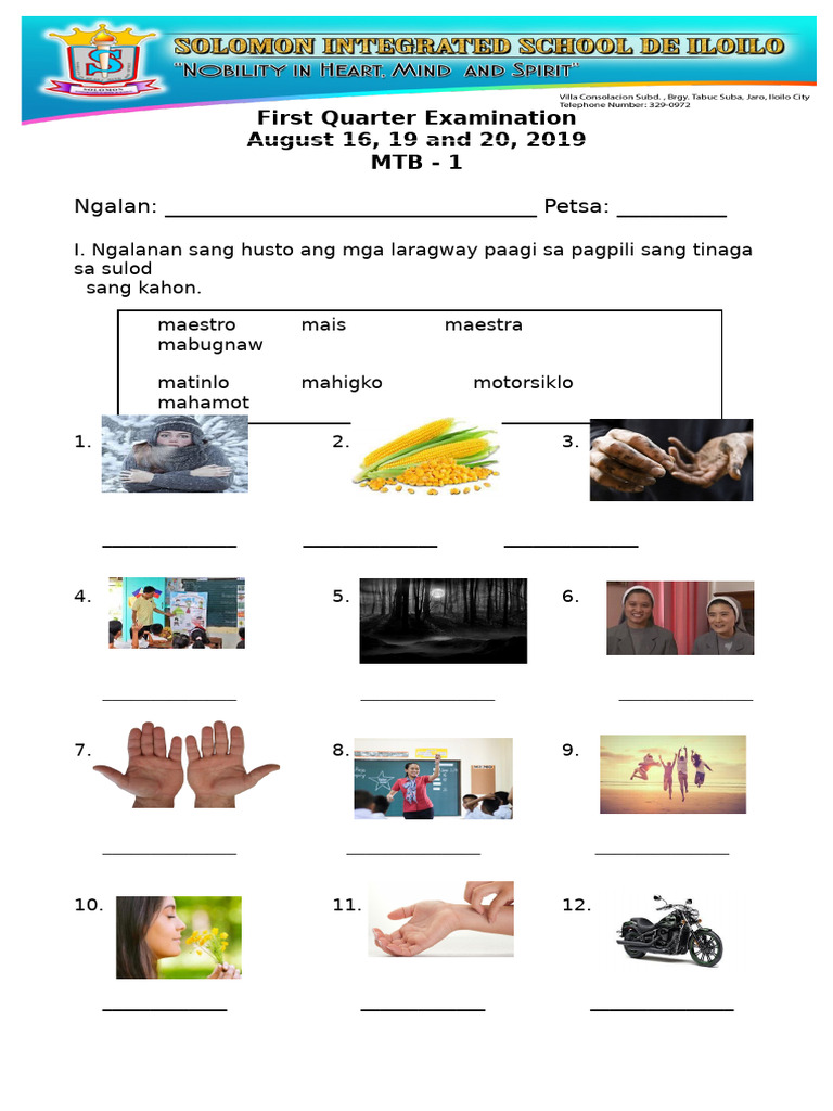 3rd QTR in MTB 1 | PDF