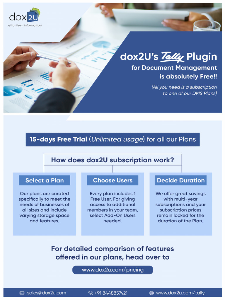 dox2UPricePlan(INR)- | PDF