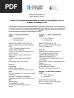 Rehabilitation Protocol For Hamstring Injury Non Operative | PDF | Hip ...