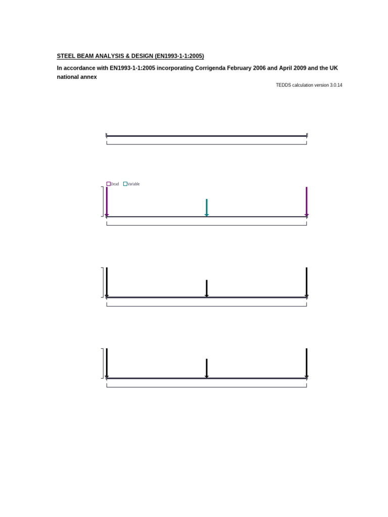 Steel beam analysis | PDF | Beam (Structure) | Materials Science