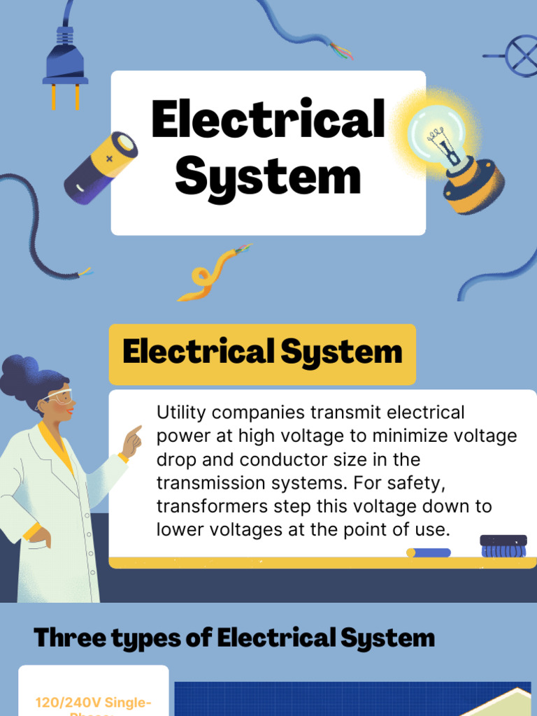 Electrical System Pdf Electrical Wiring Mains Electricity