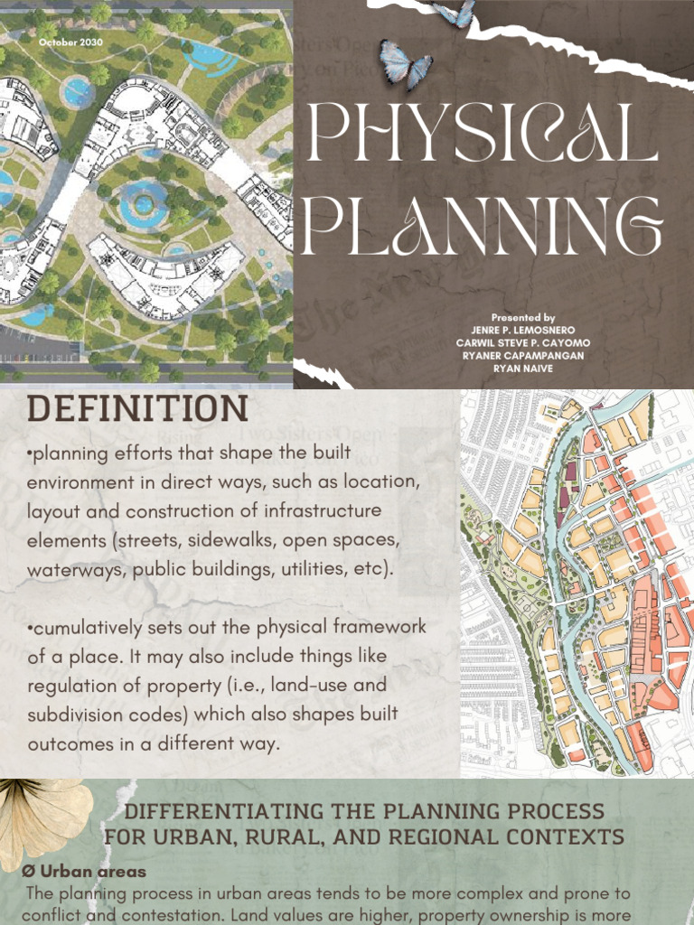 physical planning | PDF | Infrastructure | Zoning