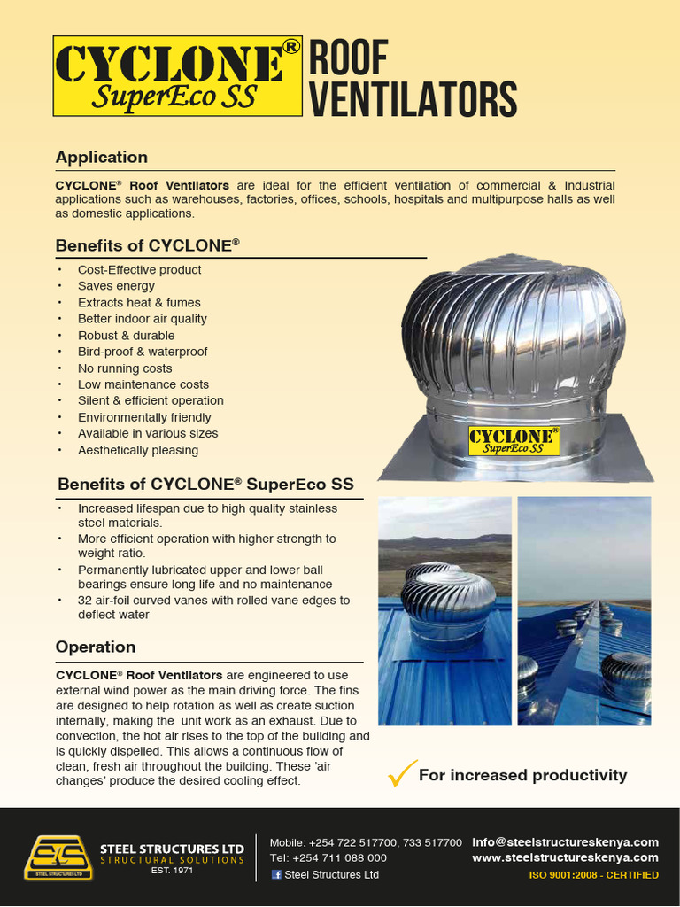 Cyclone Leaflet 14th Jan | PDF | Roof | Steel