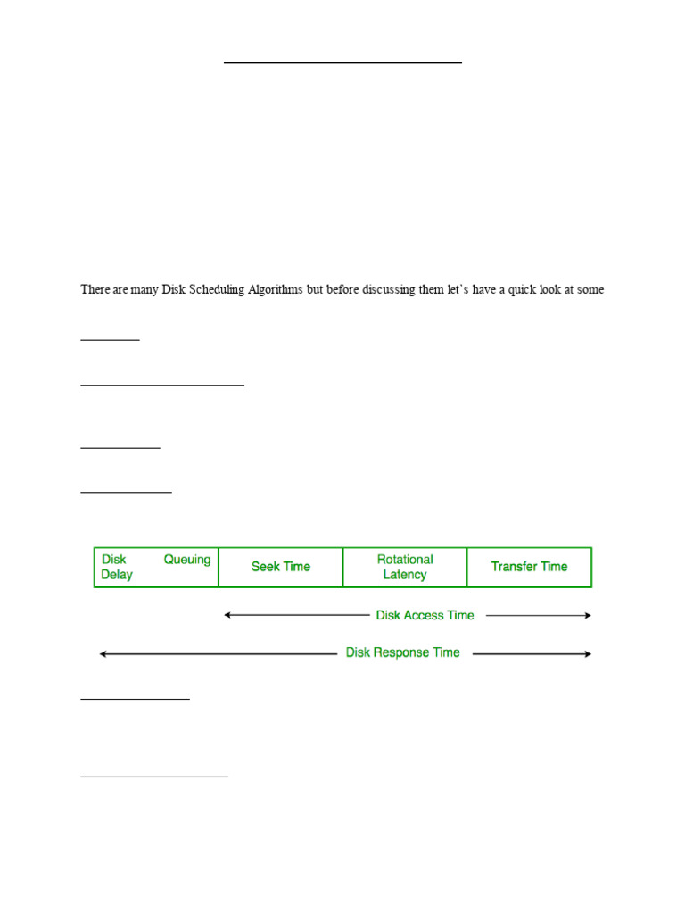 disk scheduling | PDF | Disk Storage | Scheduling (Computing) disk scheduling | PDF | Disk Storage | Scheduling (Computing)