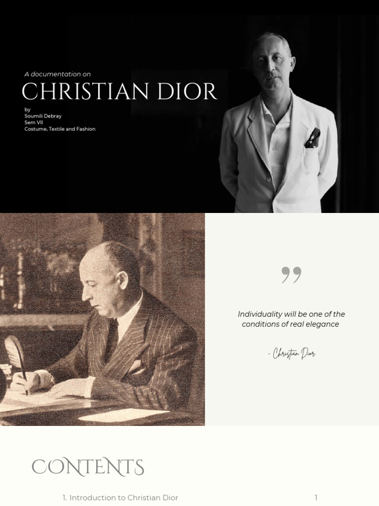 Soumili Debray - Christian Dior | PDF | Style | Fashion Design