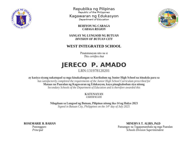 Diploma Sample | PDF