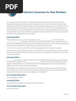 Toastmasters Member Commitment Pledge | PDF | Career & Growth | Sports ...