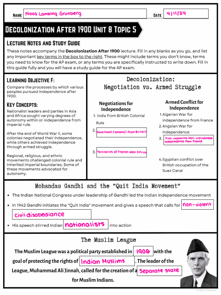 Decolonization and Nationalism Movements | PDF | Angola | International ...