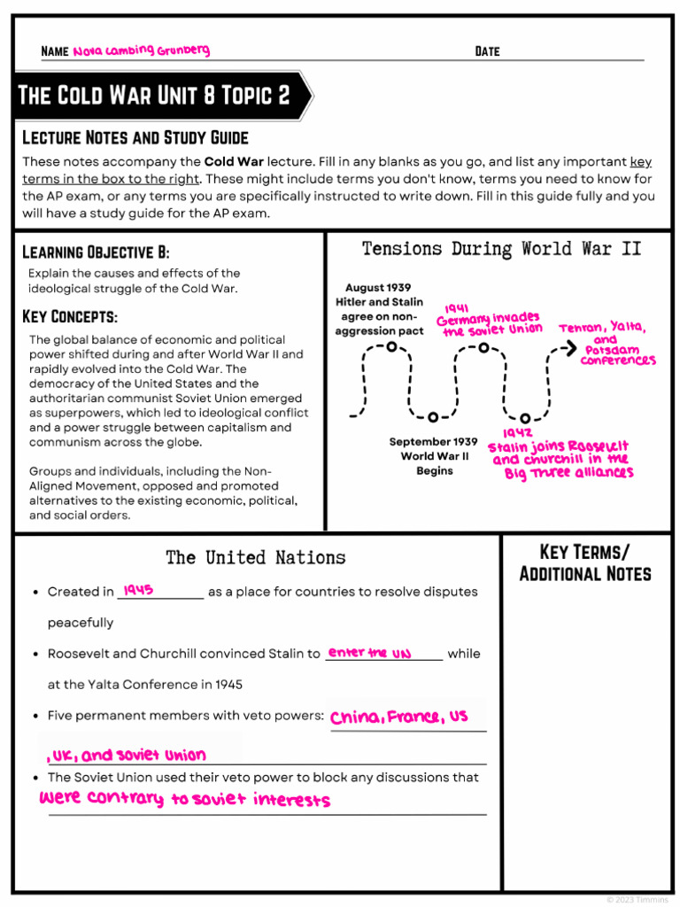 Nova LambingGrunberg - 8.2 Guided Notes For Students | PDF | Communism ...