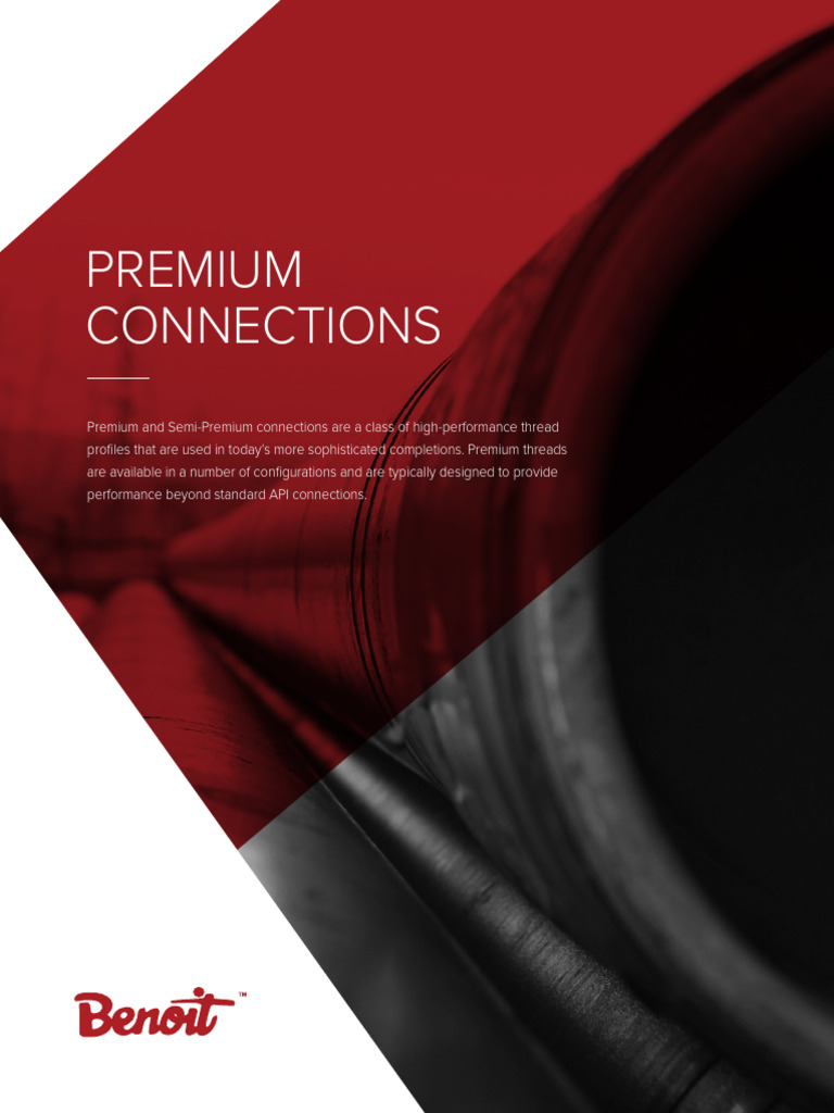 Benoit-Premium-Connections | PDF | Pipe (Fluid Conveyance) | Mechanical ...