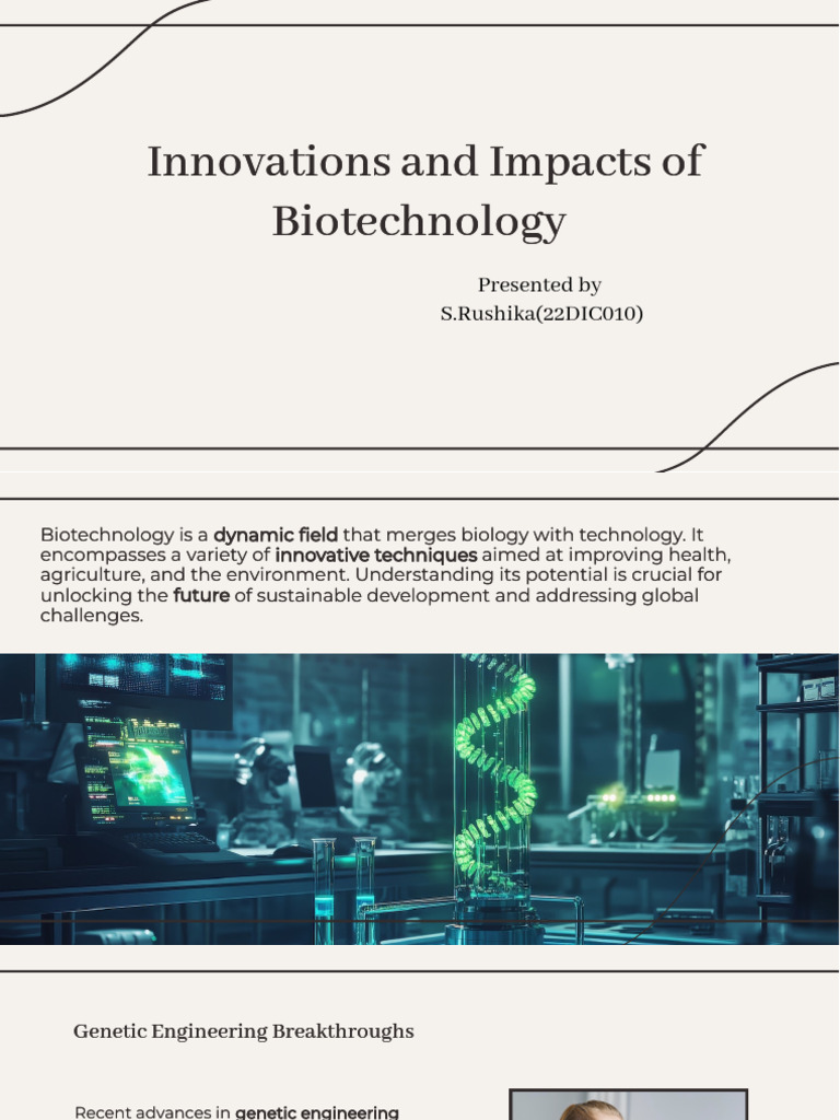 Slidesgo Unlocking the Future Innovations and Impacts of Biotechnology ... Slidesgo Unlocking the Future Innovations and Impacts of Biotechnology ...