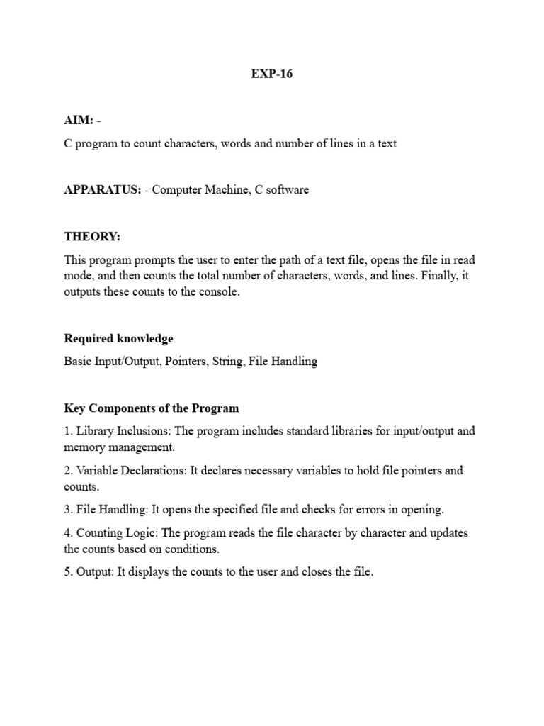 4 exp | PDF | Computer Program | Programming