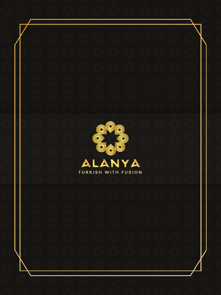 Alanya Food Menu | PDF