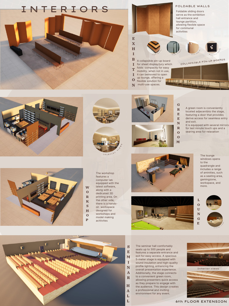 6th Floor Interiors Sheets | PDF