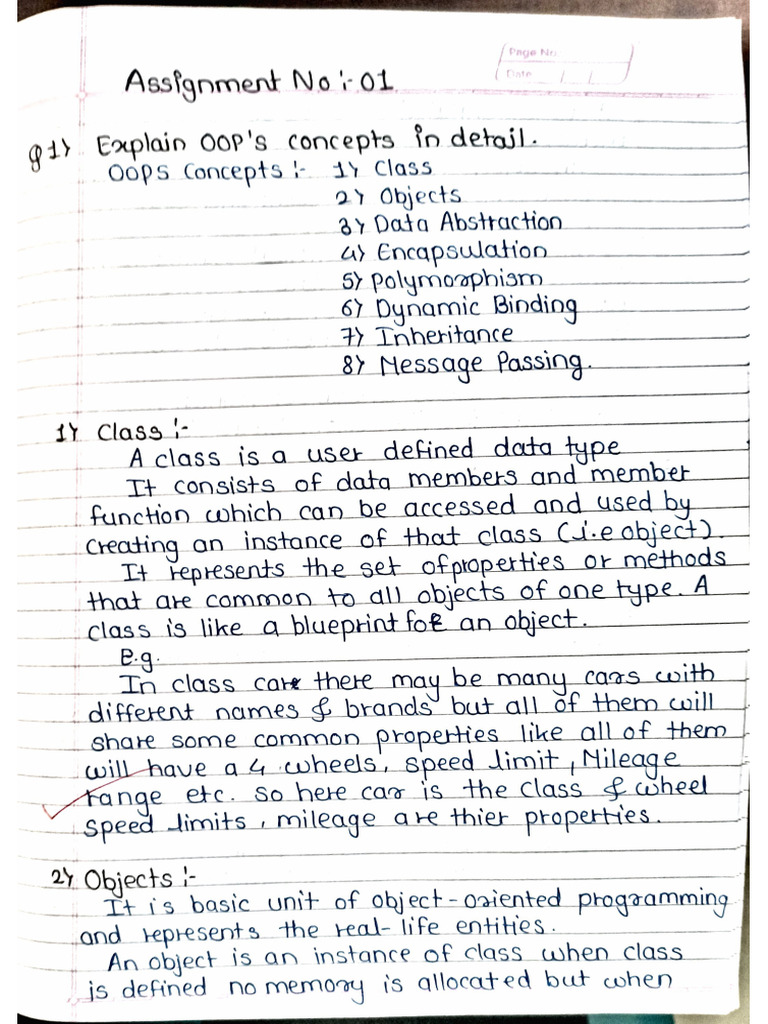 Oopj Assignment No 1 | PDF