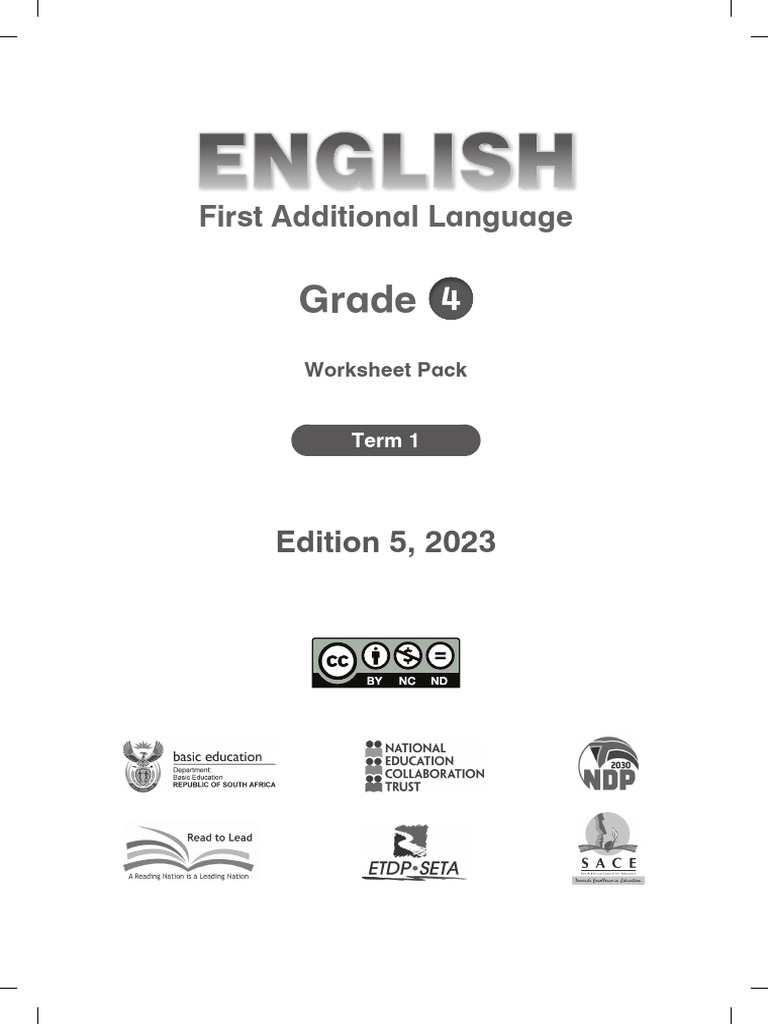 PSRIP Grade 4 Term 1 Overview | PDF | Linguistics