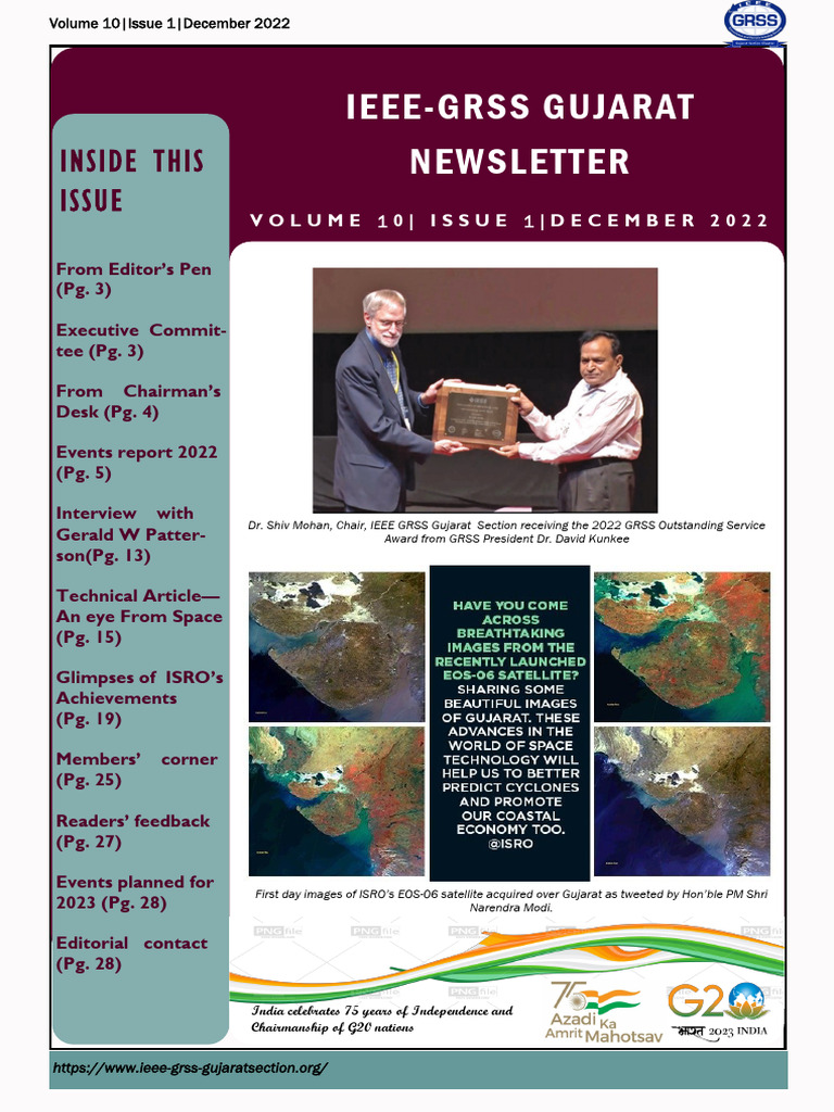 Ieee Grss NL December2022 | PDF | Sea Surface Temperature | Nasa