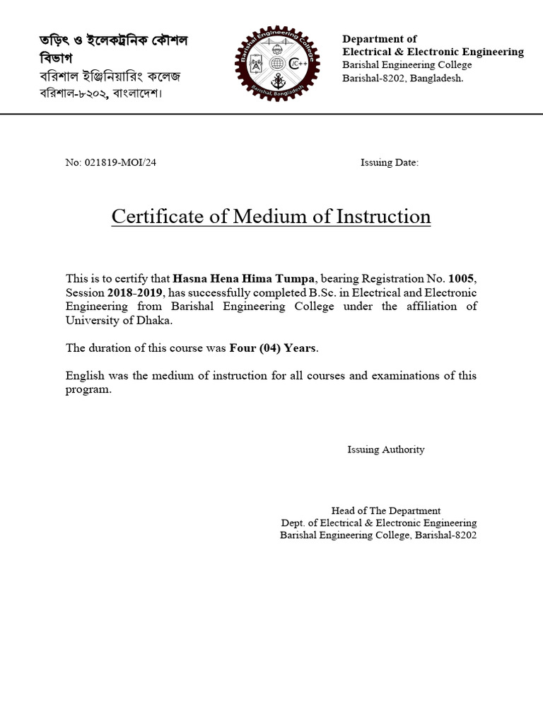 ALL Moi-1 | PDF | Engineering | Bangladesh