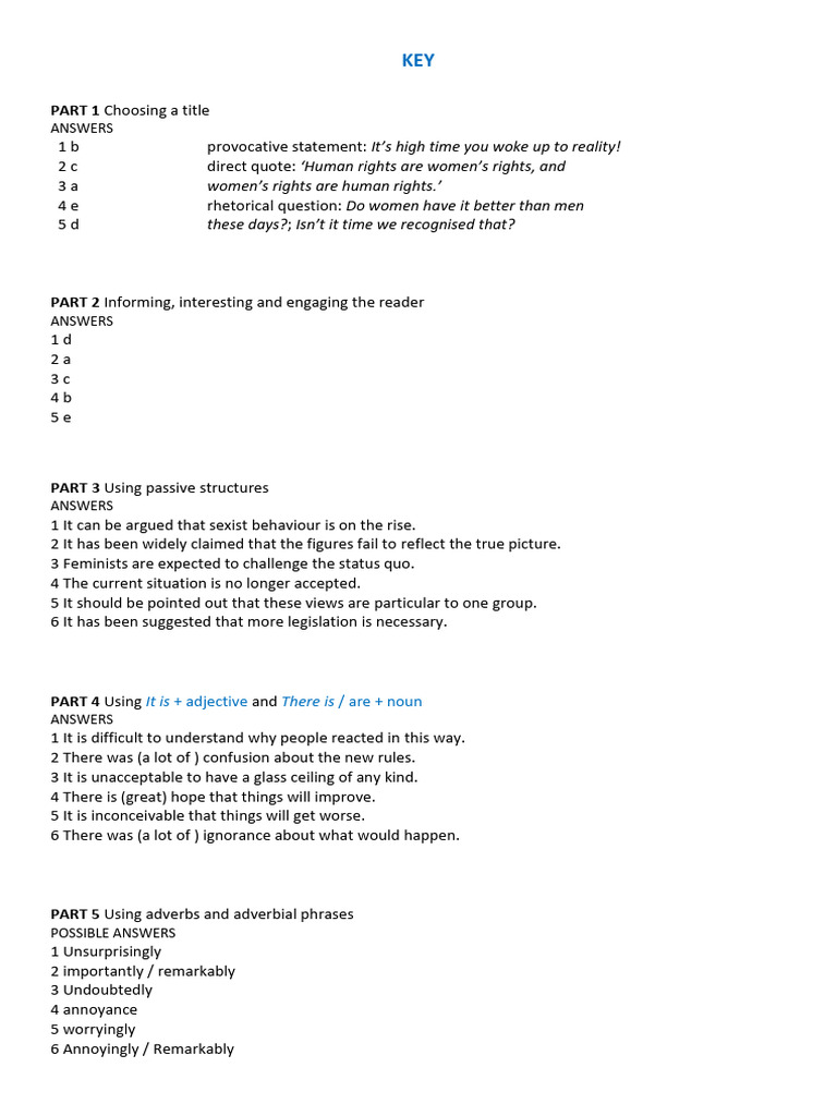 Writing Engaging Titles and Phrases | PDF