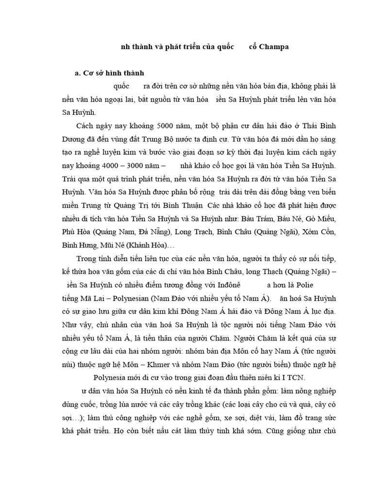 2. VQ Champa Phù Nam | PDF