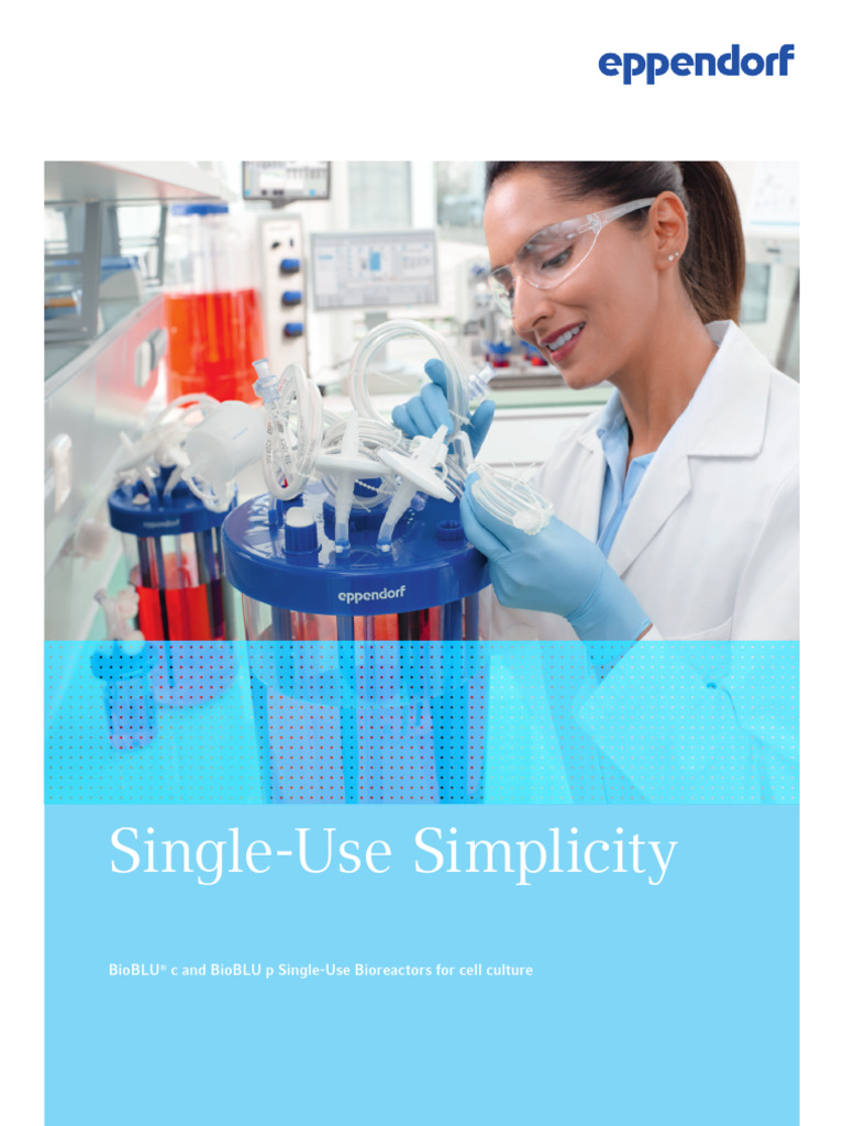 Fermentors-Bioreactors Brochure BioBLU-c P Single-Simplicity | PDF | Materials