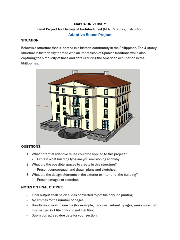 Adaptive Reuse | PDF