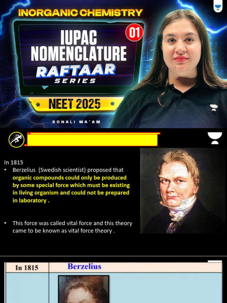 IUPAC Nomenclature Lecture - 1 | PDF | Valence (Chemistry) | Chemical Bond