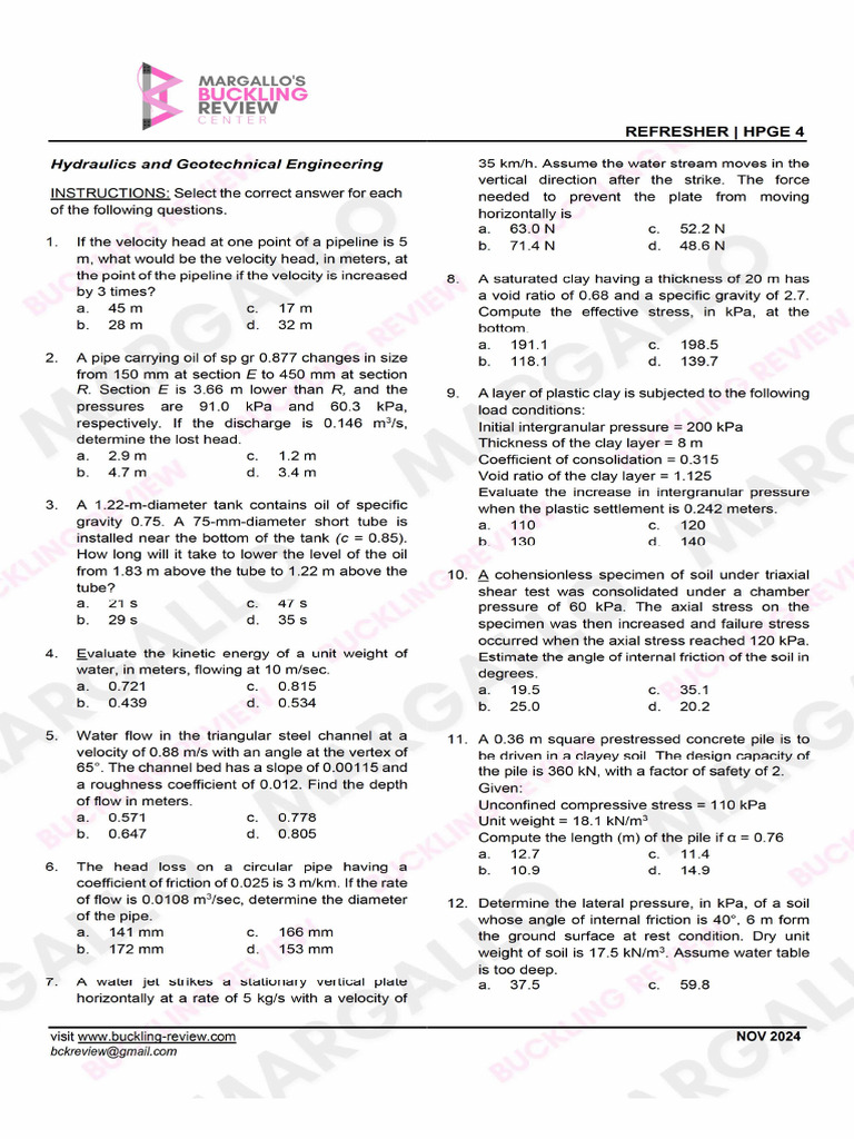 HPGE 4 Refresher - Unlocked | PDF