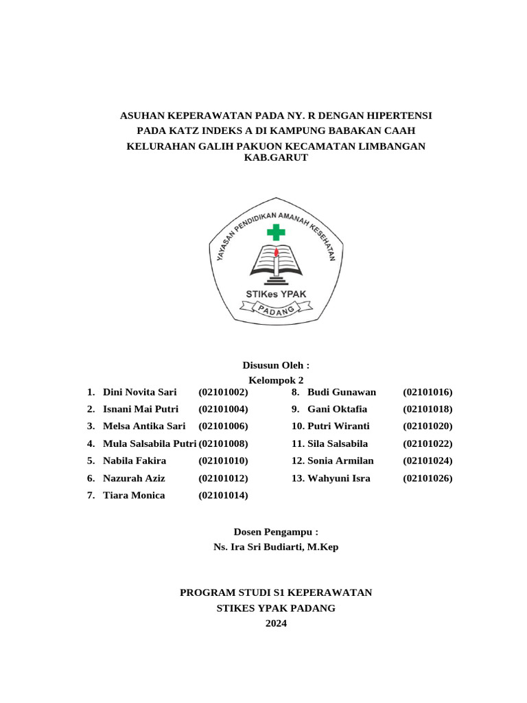 Kel 2_Askep Hipertensi Lansia | PDF