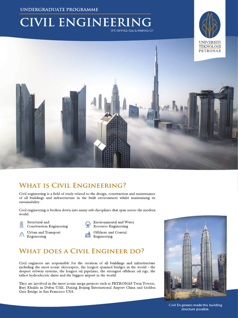 UTPUG - Civil Engineering - 2024 | PDF