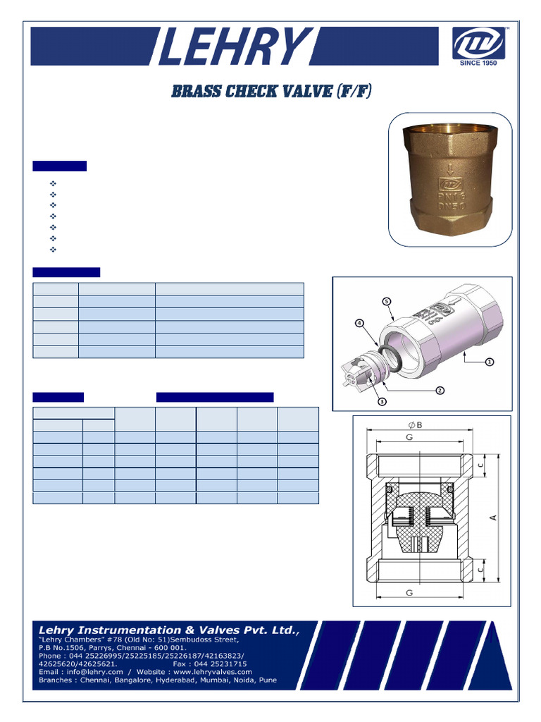 LEHRY BRASS NRV (FXF) | PDF