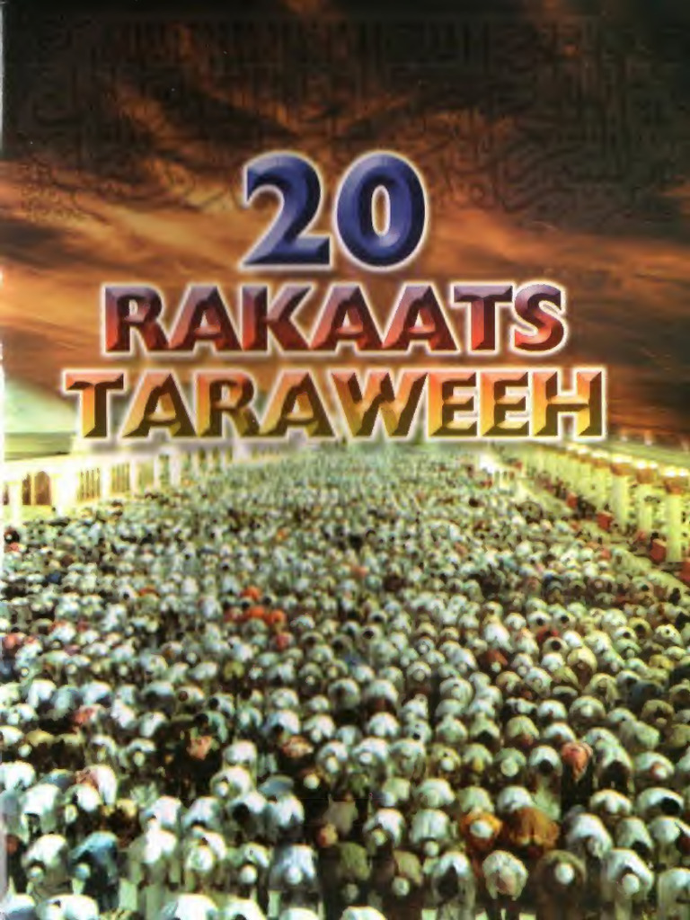 20 Rakat Taraweeh Text | PDF | Islamic Fundamentalism | Theocracy
