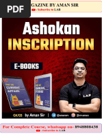 Complete List of Ashokan Major Rock and Pillar Edicts Prelims 2025 ...