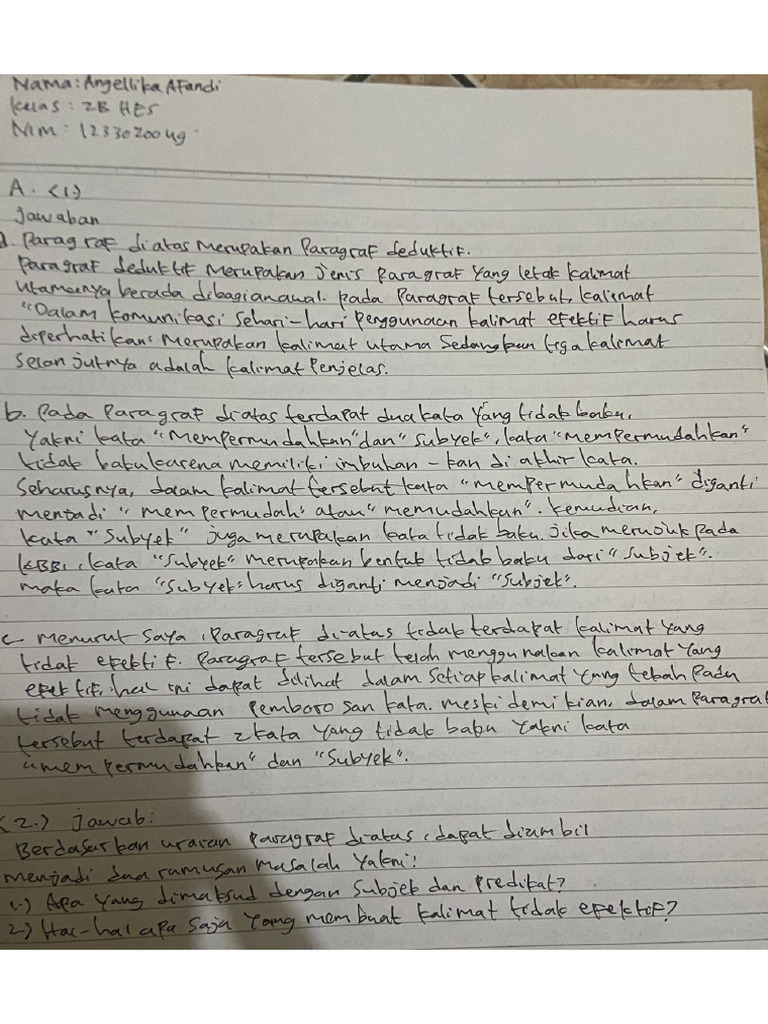 Angellika Afandi - 1233020049 | PDF