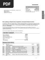 USA BMO Harris Bank Statement 3 Page | PDF | Credit Card | Overdraft
