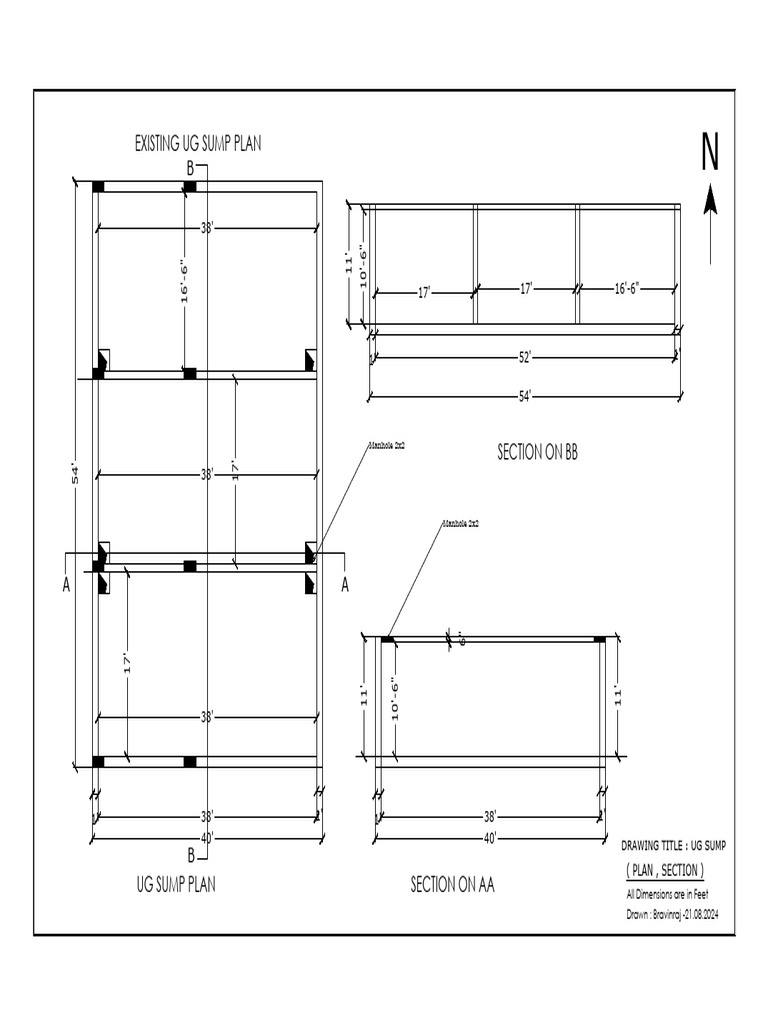 UG Sump at CIMS 21.08.2024 | PDF
