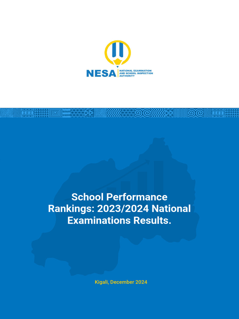2023/2024 Rwanda School Performance Rankings | PDF