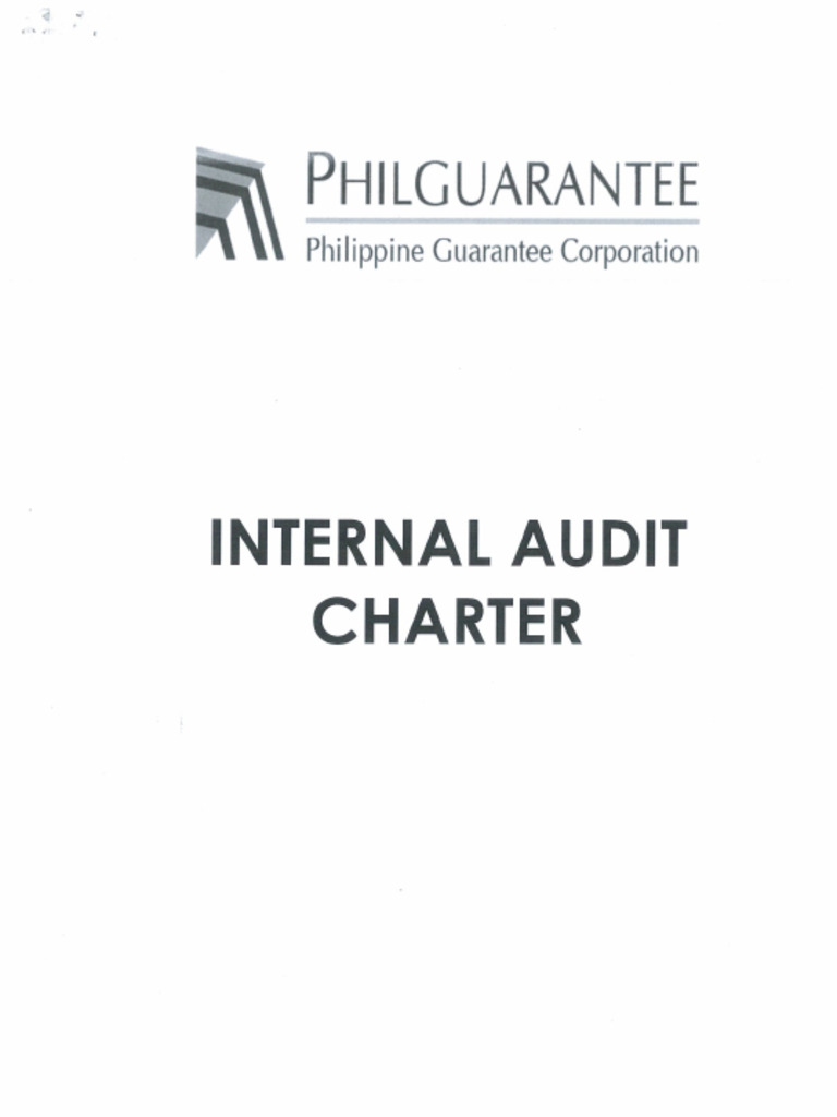 Internal Audit Charter | PDF
