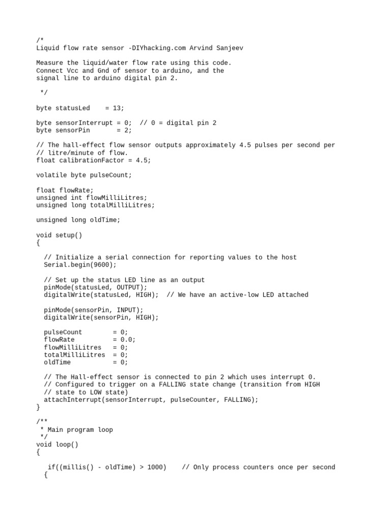 IE-222 Lec 15 Labcode (flow rate) | PDF | Flow Measurement | Litre