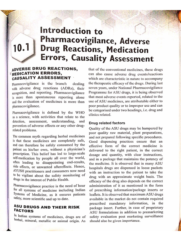 Pharmacovigilance ADR | PDF