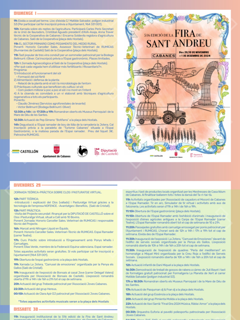 Diptic Fira Cabanes | PDF