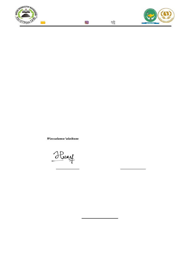 Surat Inven Moka (Rapat Koordinasi) | PDF