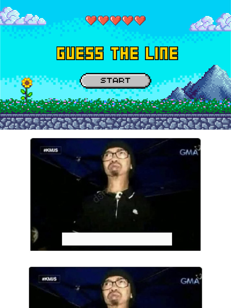 Guess The Line | PDF