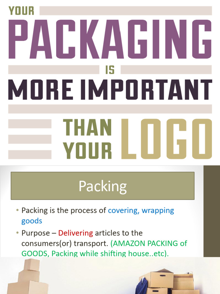Packagingplc 191011172715 | PDF | Packaging And Labeling | Goods
