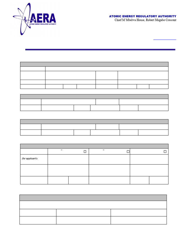 Dosimetry Application Form | PDF | Dosimetry | Radiation