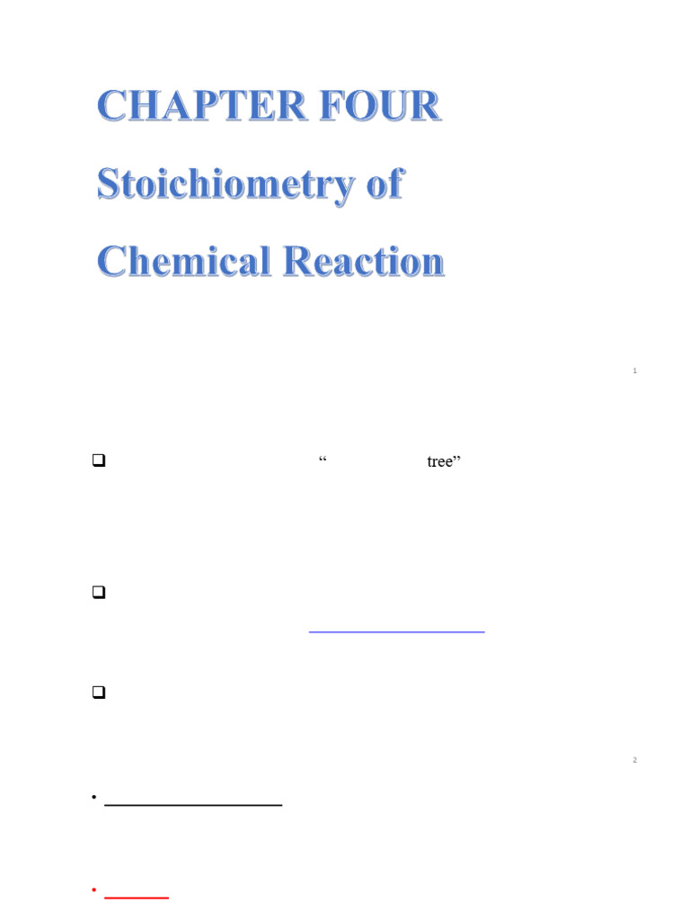 Gen Chem Unit Four | PDF | Stoichiometry | Redox