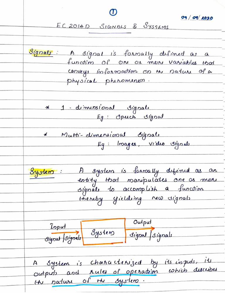 01-Types of Signals | PDF