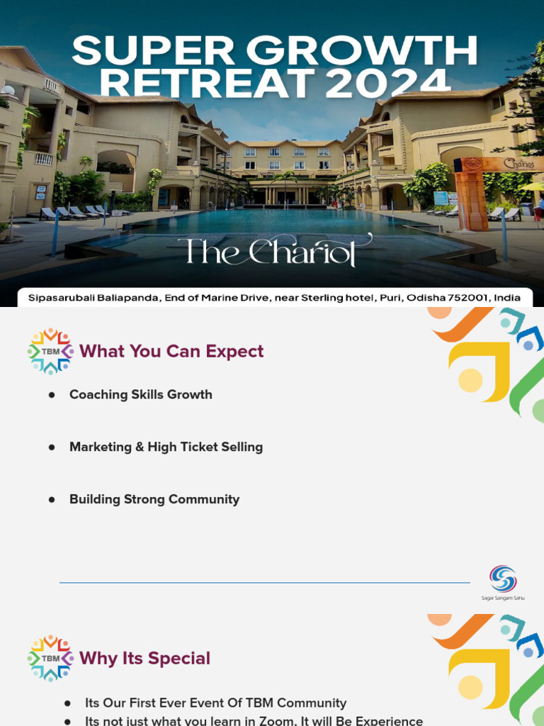 Super Growth Retreat Event Details | PDF