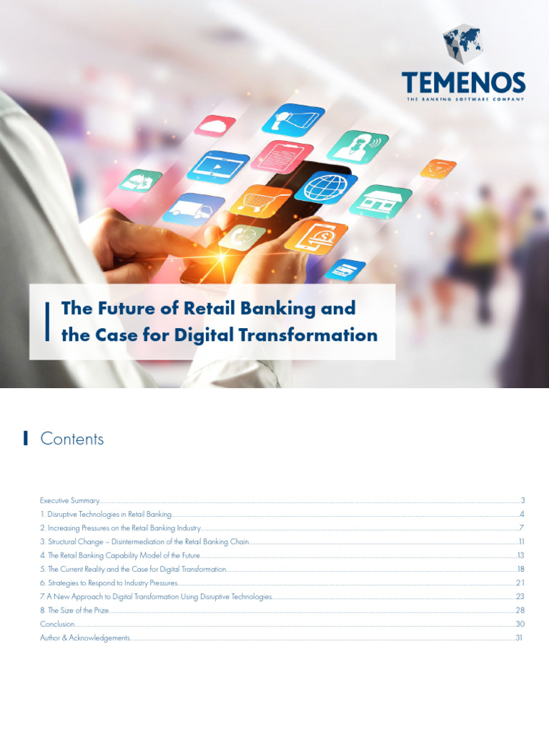 Future of Retail Banking and Digital Transformation | PDF | Cloud ...