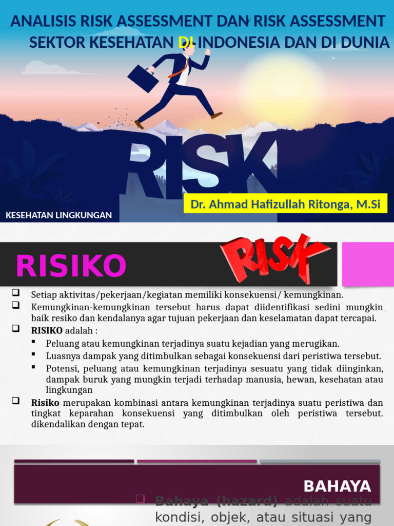 PPT KM.2 - Analisis Risk Assessment (Ahmad HR) | PDF